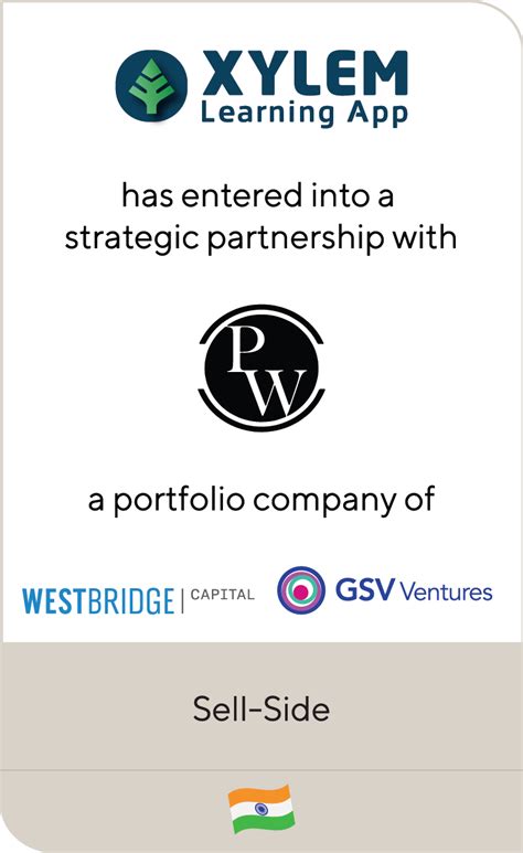 Xylem Learning Has Entered Into A Strategic Partnership With