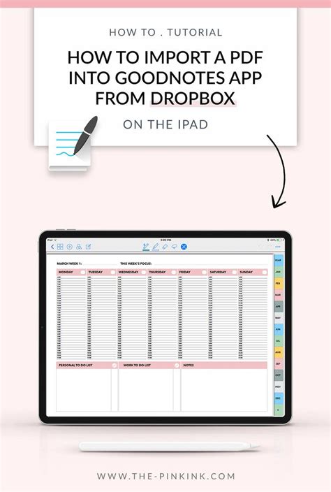 How To Import Templates Into Goodnotes
