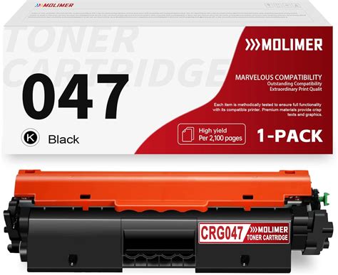 Crg 047 Black Replacement For Canon Toner Cartridge 047 Imageclass