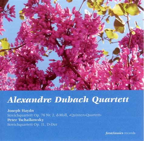 Alexandre Dubach Quartett Haydn And Tchaikovsky Swi Swissinfo Ch