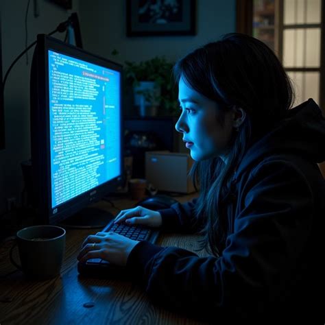 Free Coder At Night Image Coding Programmer Technology Download