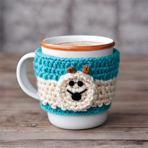 14 Free Crochet Cup And Mug Cozy Patterns Under 30 Minutes
