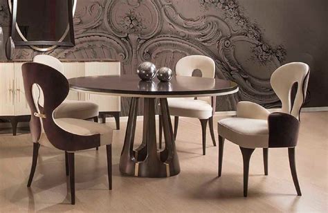 Casa Padrino Luxury Art Deco Dining Room Set Cream Brown Gold 1