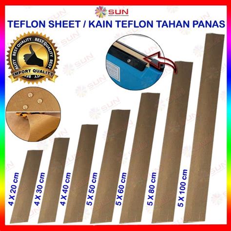 Jual Kain Tahan Panas Kain Teflon Ukuran Kecil Coklat 5 X 60 Cm