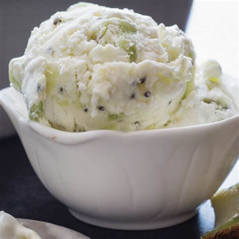 No Churn Kiwi Ice Cream Recipe An Italian In My Kitchen