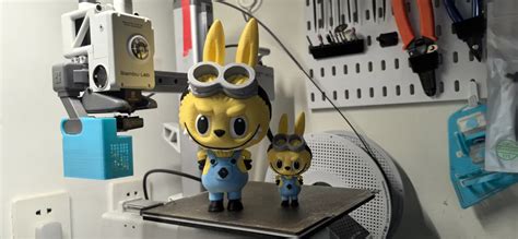 Mini Minion Labubu Split Printing By User3756321400 Makerworld Download Free 3d Models