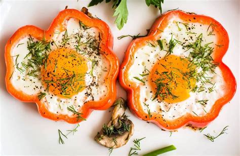 Bbq Capsicum Rings With Eggs Zone Fresh
