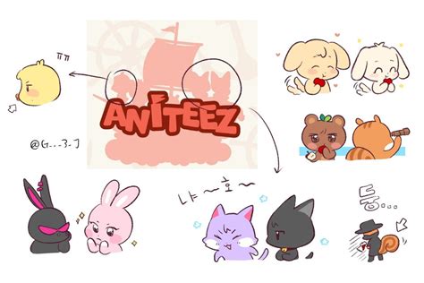 Aniteez Ateez Characters Profile And Facts