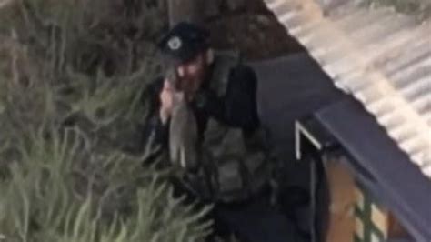 Hamas Gunman Fires At Idf Drone On 7 Oct 2023 In Newly Released Israeli