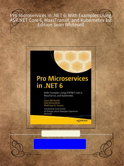 Download Ebooks File Pro Microservices In Net 6 With Examples Using