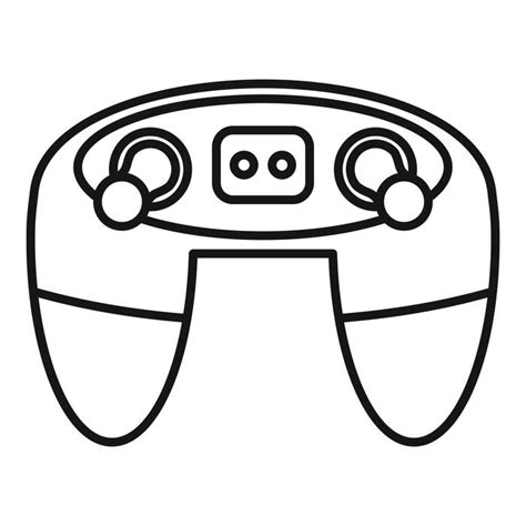 Controller Outline Vector Art Icons And Graphics For Free Download