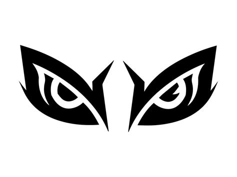 Owl Eyes Clipart Outline Owl Eyes Vector Art Icons And Graphics For
