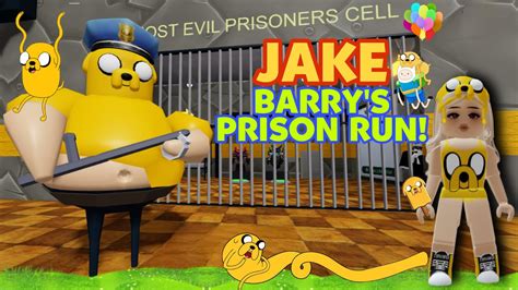 Jake Barrys Prison Run Roblox Gameplay Walkthrough Youtube