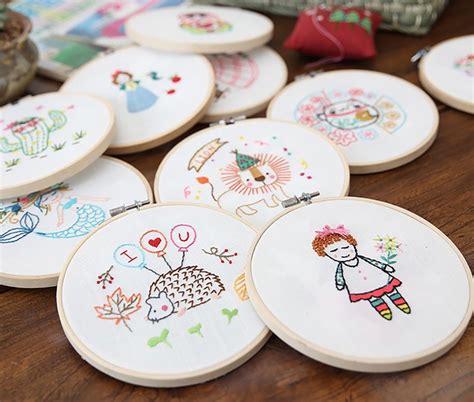 學生刺繡diy資料包套件初學新手製作立體兒童相框畫學校手工課 相縫手工設計館｜編織刺繡羊毛氈縫紉人氣榜 Pinkoi