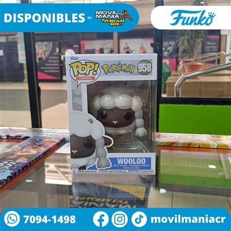Funko Pop Pokémon Wooloo 958