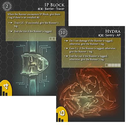 Android Netrunner Nbn Black Ice Cards