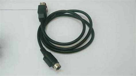 8 Mini Din 8 Mini Din插头8针公头 公头电缆米色152345679 M