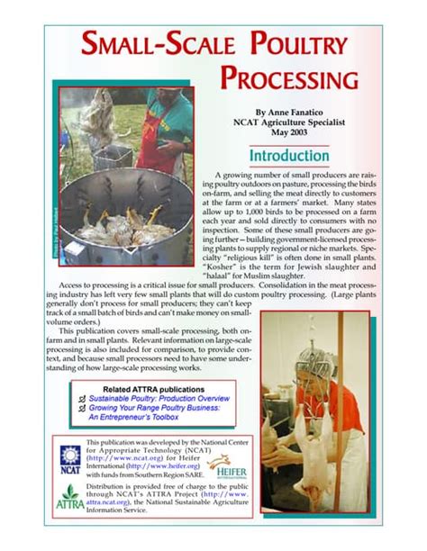 Processing Of Poultry Ppt