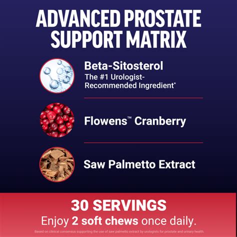 Force Factor Prostate Soft Chews Force Factor