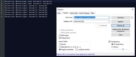 How To Find And Replace Specific Text In Notepad Ending With Any