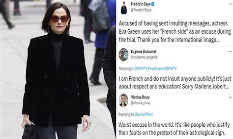 Eva Green Causes Outrage In Native France After Blaming Her Insults To