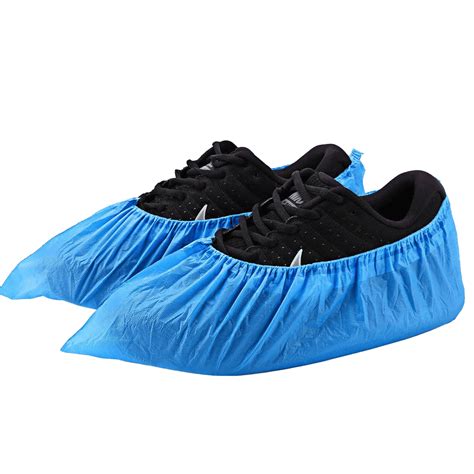 Plastic Shoe Covers 100 Per Pack Toplay