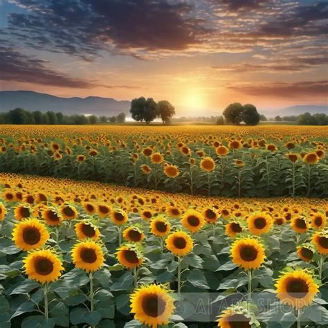 Sunflower Ai Art