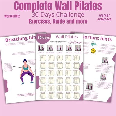 Digital Pilates Poster Pilates Relaxing Pilates Guide Pilates