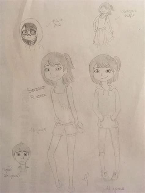 Socorro Rivera Sketches By Akina Art21 On Deviantart