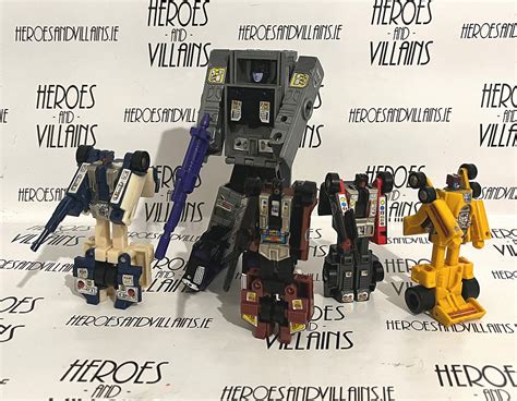 Transformers G1 Stunticon Combiner Menasor Hasbro 1986 Heroes And