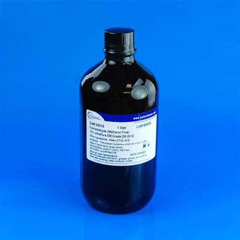 Formaldehyde 10 In Aqueous Solution Ultrapure Methanol Free