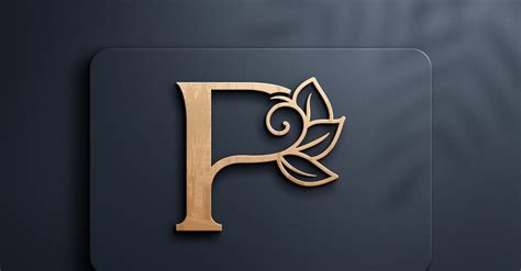 Letter P Monogram Beauty Logo Design Templatemonster