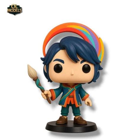 🌈 Hwei Chibi Figure League Of Legends 3d Model・ Stl File For 3d Printing・cults
