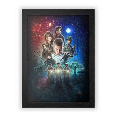 Quadro Stranger Things Shopee Brasil