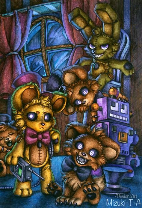 Artstation Fnaf 4 Fanart