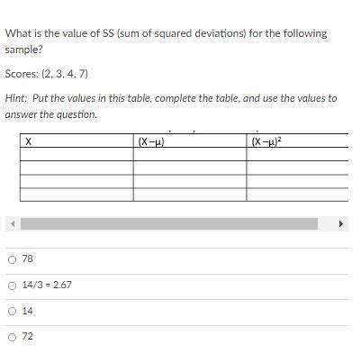 Solved What Is The Value Of SS Sum Of Squared Deviations For The Answer Transtutors