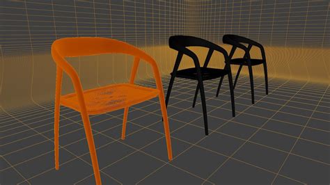 Dc09 Miyazaki Chair Factory 3d Model Cgtrader