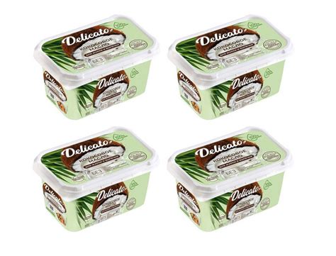 Масло кокосовое Delicato 400г, 4 шт - купить с доставкой по выгодным ...