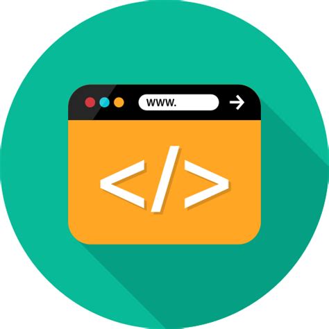 Browser Code Coding Development Language Script Web Icon