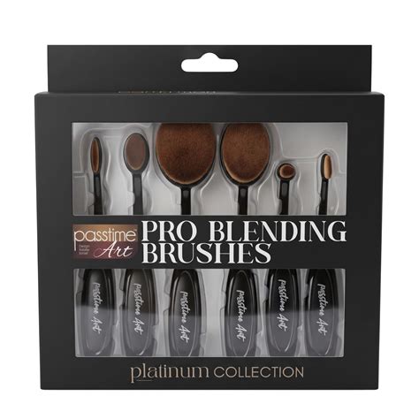Pro Blending Brushes Set Of 6 Passtime Crafts