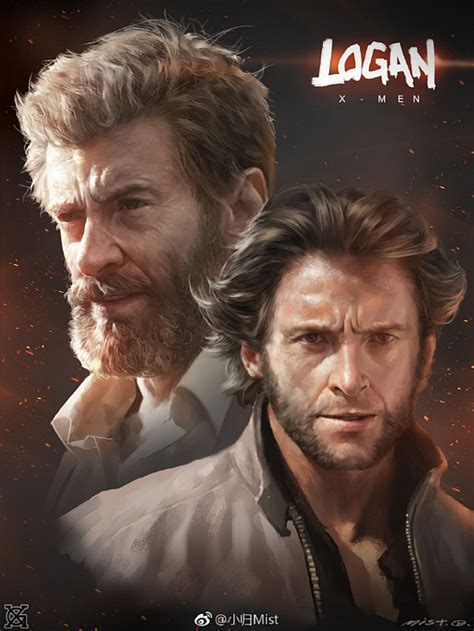 金刚狼 忙完了一个阶段的工作赶紧抓紧时间做下练习。老狼换了个思路来画，明显感觉更像而且更自然了，新技能get！！遗憾的是撸太快存的步骤记录不多接下来要继续画画老年组了