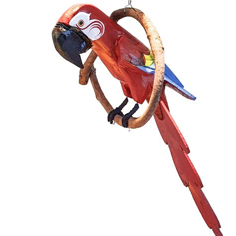 CipÓ Arara Vermelha Brasil Souvenirs