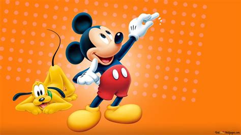 Mickey Mouse And Pluto 2k Wallpaper Download