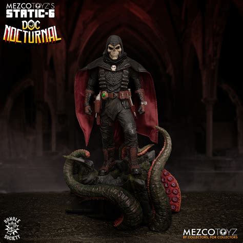 Mezco Toyzs Static 6 Rumble Society Doc Nocturnal Mezco Toyz
