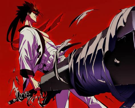 Sanosuke Sagara Swordsman From Rurouni Kenshin 4k Wallpaper Download