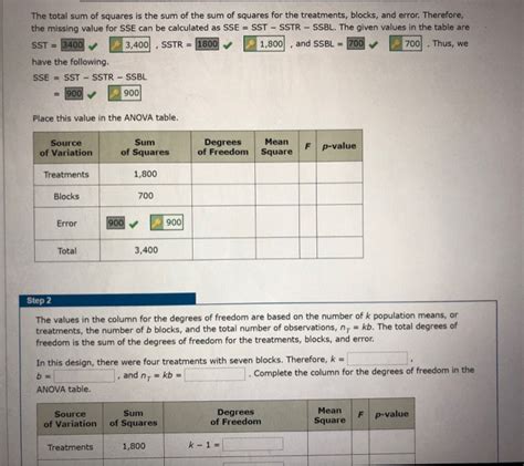 solved use a 0 05 to test for any significant differences