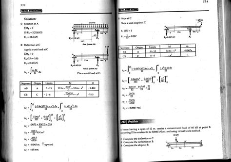 Structural Analysis Virtual Work Method Pdf
