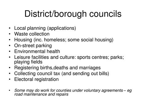 Ppt Local Government Councils Key Roles And Functions Powerpoint