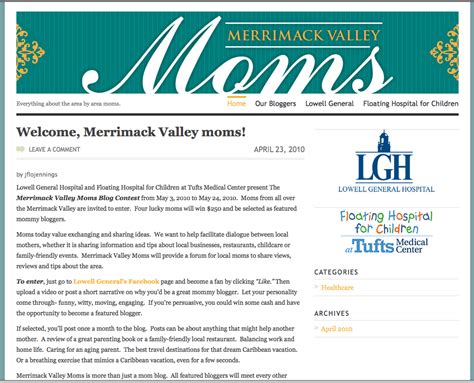 Mommy Blogs And Hospitals The Healthcare Marketer