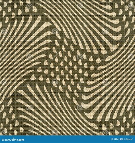 Retro Print Stock Vector Illustration Of Linen Decorative 31241488